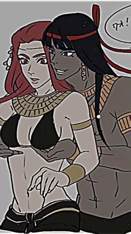 An Image Of Two Women Hugging Each Other In Front Of A Speech Bubble
