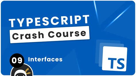 Typescript Crash Course 9 Interfaces Youtube