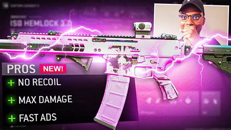 NEW ISO HEMLOCK 3 0 Is The FASTEST KILLING GUN In MW2 SEASON 3 Best