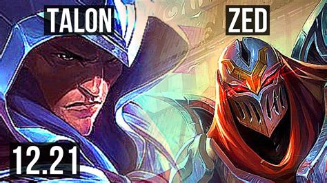 TALON Vs ZED JNG Legendary 2 3M Mastery 1600 Games 23 3 10 KR
