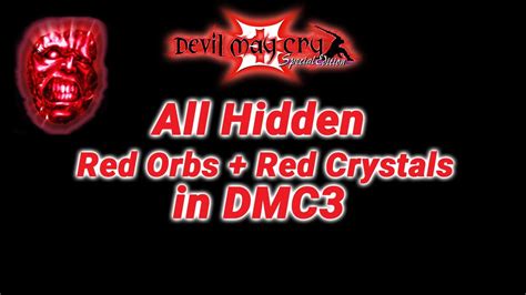 Devil May Cry Hd All Red Orb Cache Red Orb Crystal Locations