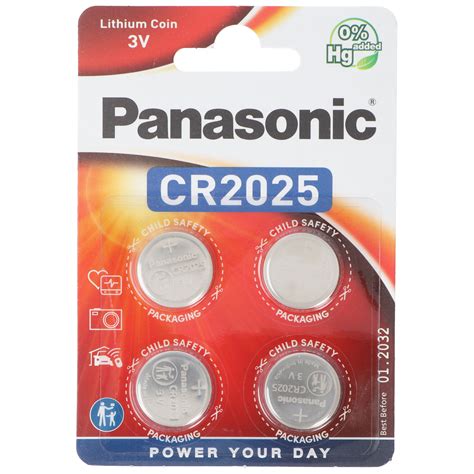 Panasonic Batterie Lithium Knopfzelle Cr V Electronics Lithium