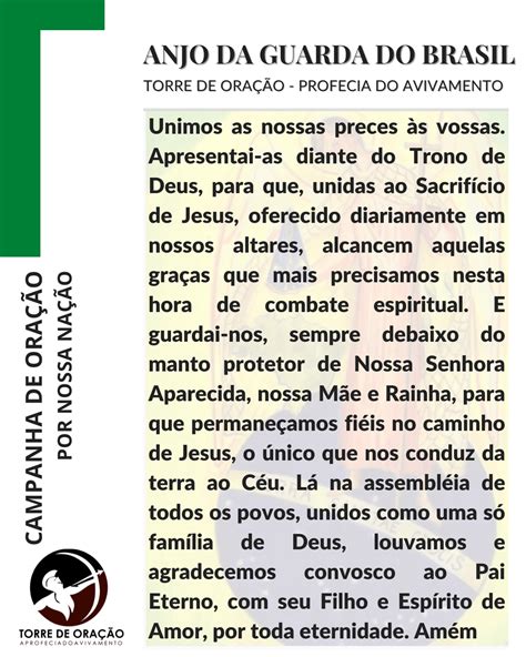 Anjo Da Guarda Do Brasil Celebrado No Dia Sete De Setembro