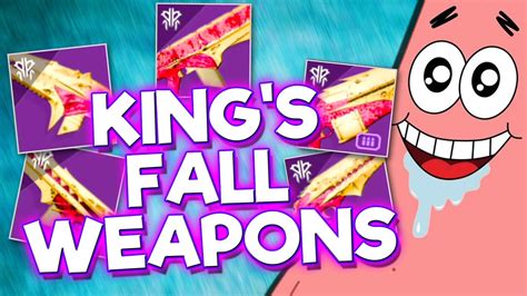 NEW Destiny 2 King S Fall Weapons Are TOP TIER YouTube