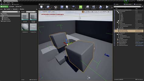 Unreal Engine Branch 02 World Outliner YouTube