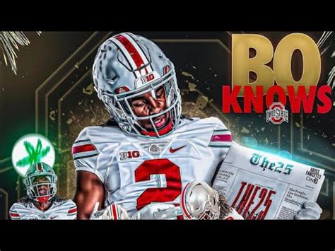 OSU Commit 4 Star RB Bo Jackson Ultimate Jr SZN Highlights YouTube