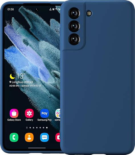 Foluu Funda Protectora Para Samsung Galaxy S21 FE 5G De Silicona