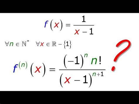 La dérivée nième d une fonction numérique YouTube