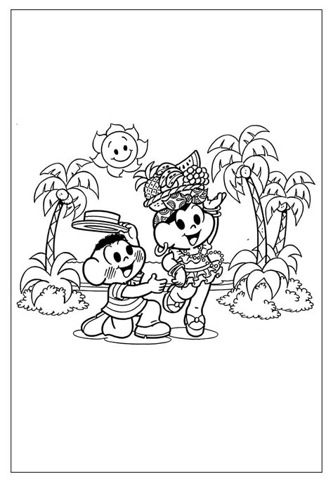 Desenhos Da Magali Para Colorir E Imprimir Tudo Para Colorir
