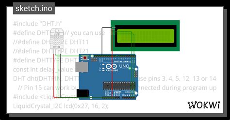 Temperature And Humidity Sensor Wokwi Esp32 Stm32 Arduino Simulator Nbkomputer