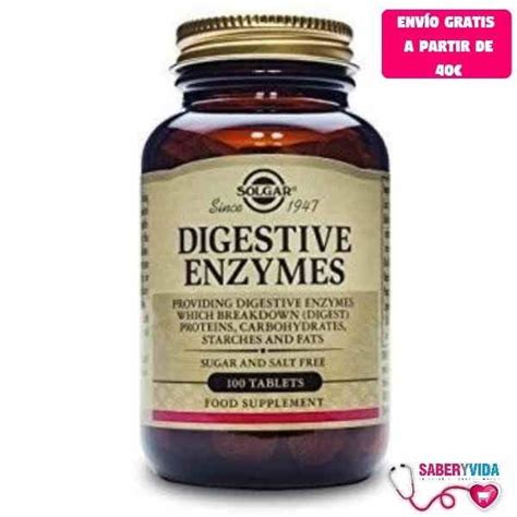 Enzimas Digestivas Solgar Comp Enzimas Digestivas Enzimas