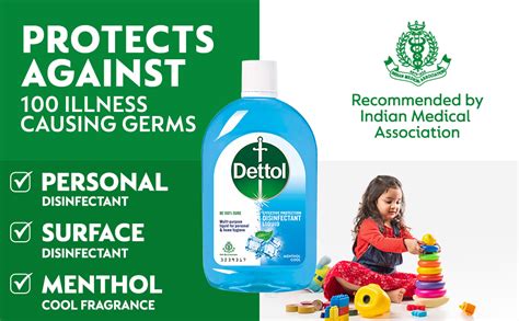 Dettol Liquid Disinfectant For Personal Hygiene Surface Disinfection