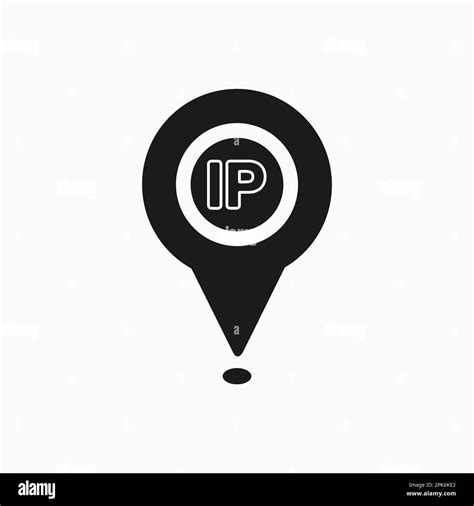 Ip Address Icon Vector Vectors Black And White Stock Photos Images