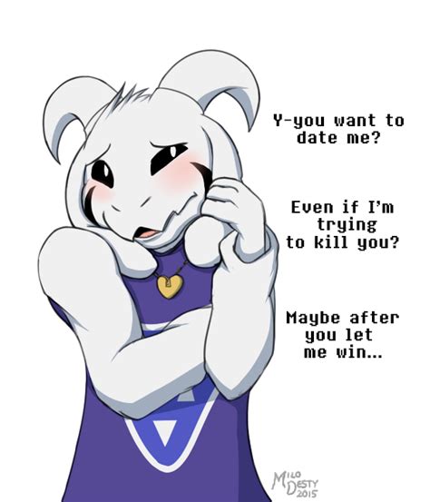 What If Flirt Worked On Asriel Dreemurr Undertale Know Your Meme
