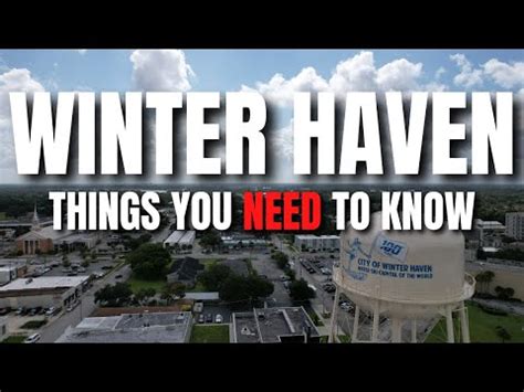 Everything You Need To Know Before Moving To Winter Haven FL YouTube