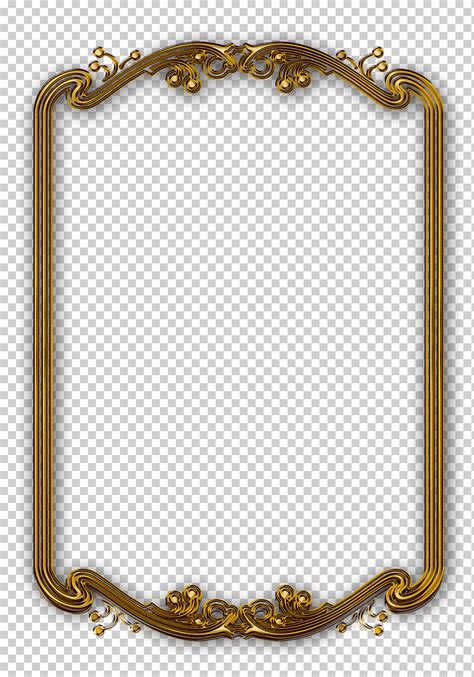 L Nea De Marco Marco De Oro Cl Sico Marco De Color Dorado Rectangular