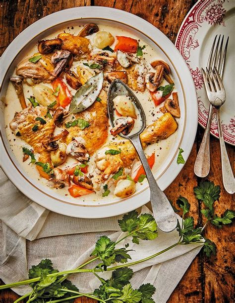Blanquette De Poulet Pour Personnes Recettes Elle Table