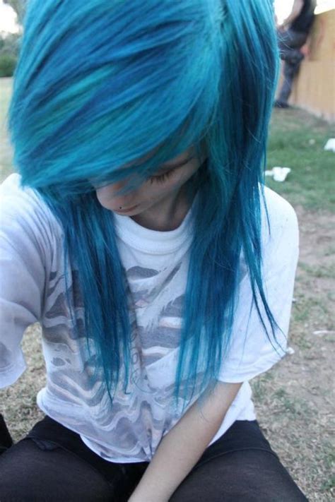 60 Cute Emo Hairstyles What Do You Think Of Emoscene Hair Scene Hair Turquoise Hair Color