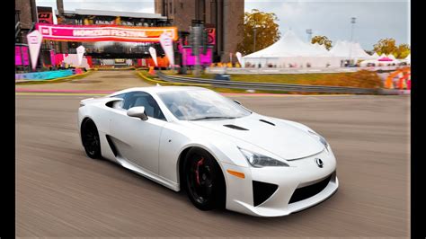 The Best Sounding Car In Forza Horizon Lexus Lfa Sidtracks