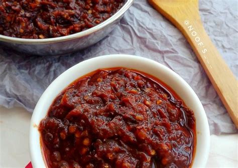 Resep Sambal Nasi Lemak Sambal Ikan Bilis Oleh Noof S Kitchen Cookpad