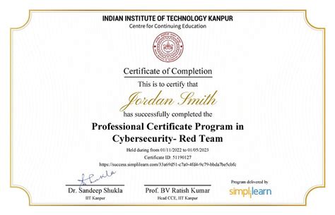 Vulnerability Assessment And Penetration Testing Certification Iit Kanpur