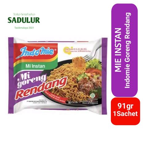 Jual Indomie Goreng Rendang Gr Shopee Indonesia