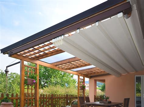 Motorized Sliding Fabric Awning MED 100 By GIBUS