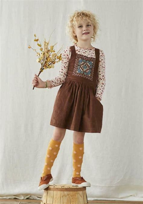 Matilda Jane Just Imagine Arya Girls Micro Cord Jumper Dress Size 6 NWT