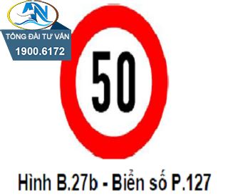 Biển báo quy định tốc độ tối đa cho phép của các loại xe cơ giới