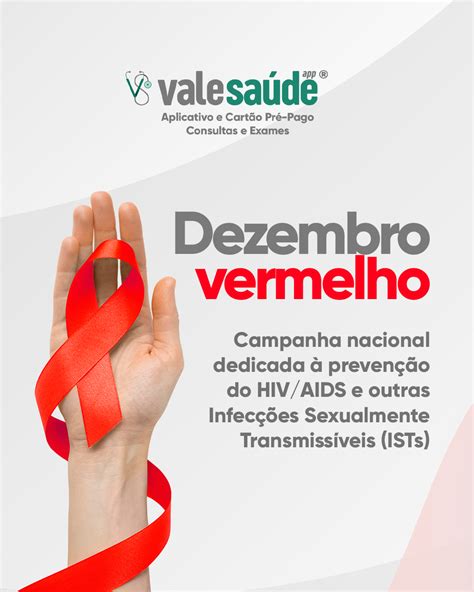 DEZEMBRO VERMELHO CAMPANHA NACIONAL DEDICADA À PREVENÇÃO DO HIV AIDS
