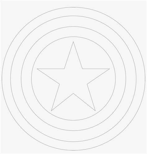 Captain America Coloring Pages Shield With Page Davalos Circle