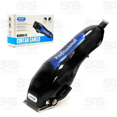 Máquina De Cortar Cabelo Profissional Fio Knup QR 086