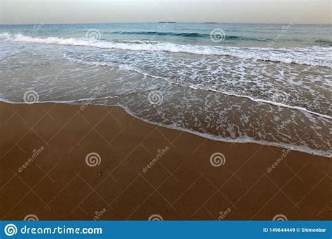Costa Del Mar Mediterr Neo En Israel Imagen De Archivo Imagen De