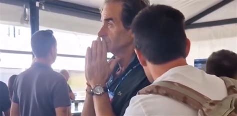 VIDEO IMPERDIBLE F2 así vivió el papá de Colapinto el triunfo de