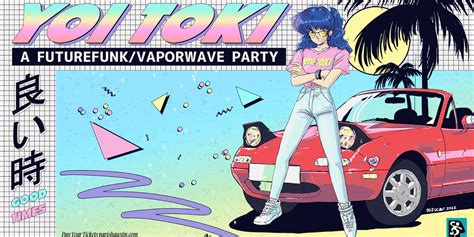 Sep 2 Parish Presents Yoi Toki Future Funk Vaporwave Party Austin