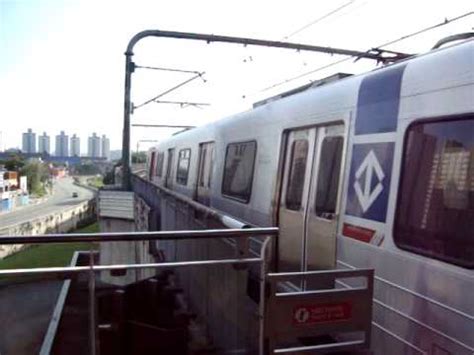 Linha Trem Chegando Esta O Campo Limpo Youtube