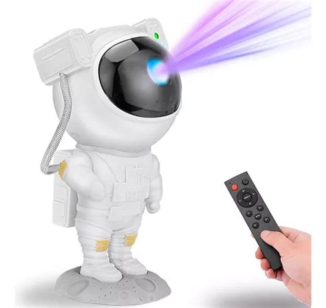 Velador Astronauta Proyector Nebulosa Estrellas Led Luz MercadoLibre