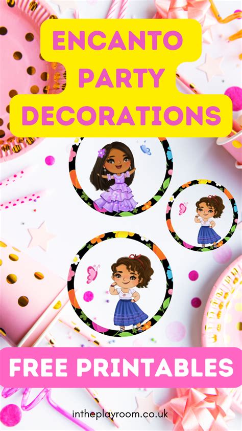Encanto Cupcake Toppers Printable Free Printable Templates
