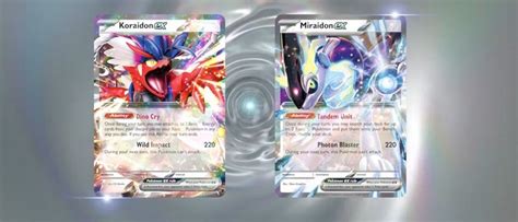 Premier aperçu des cartes de la série Écarlate et Violet du JCC Pokémon