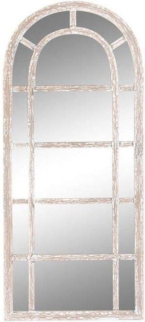 Dkd Home Decor Emaga Lustro Ścienne Szkło Naturalny Drewno Mdf