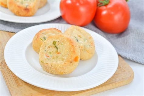 Keto Cream Cheese Rolls With Tomato Basil Trina Krug