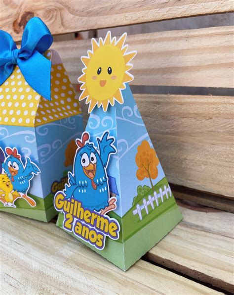 Kit Personalizado Galinha Pintadinha 20 Peças Elo7