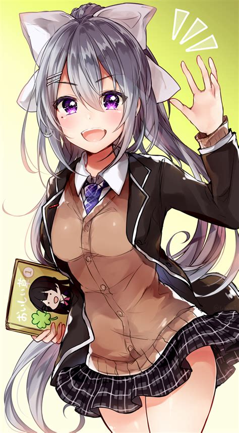 Tsukino Mito Higuchi Kaede And Higuchi Kaede Nijisanji Drawn By