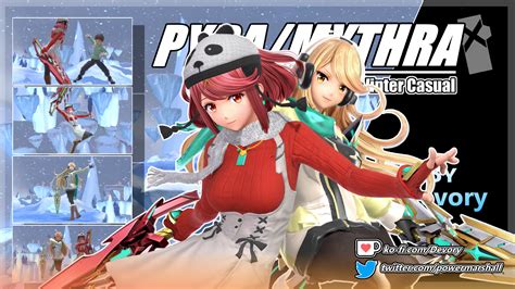 Winter Casual Pyramythra Super Smash Bros Ultimate Mods