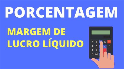 Como Calcular a Margem de Lucro Líquido truque fácil YouTube