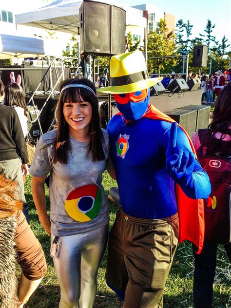 Went To Work Dressed As Chrome Bumped Into Incognito Mode Halloween