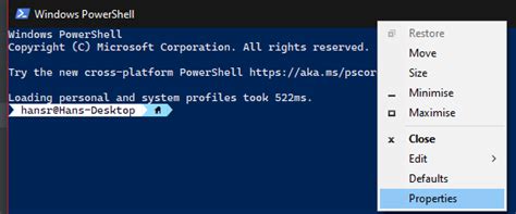windows 10 not getting cascadia code pl in powershell