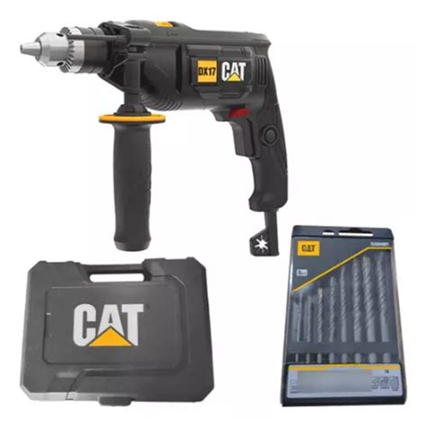 Taladro Percutor Mm W Con Malet N Y Mechas Catdx K