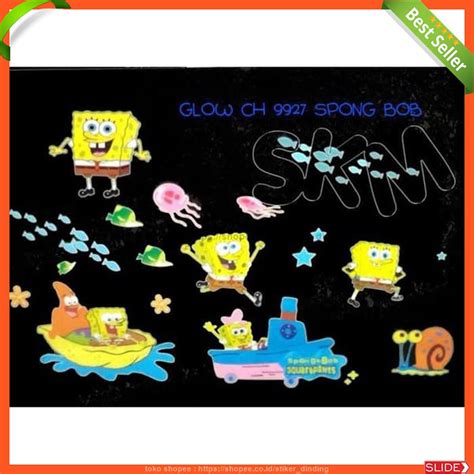 Jual STIKER DINDING WALLSTICKER WALL STICKER MENYALA SAAT GELAP