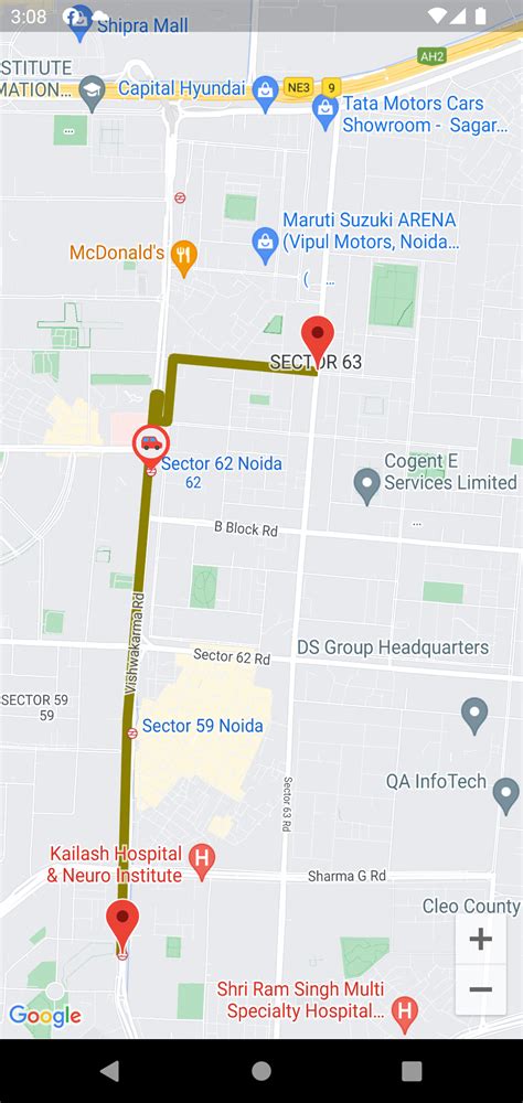 Live Location Tracking In Flutter Mobikul
